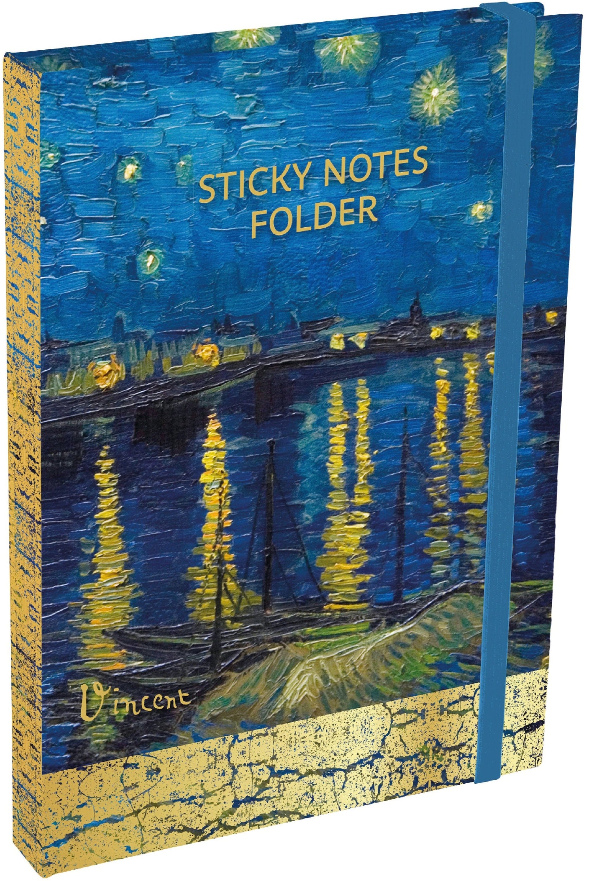 The Gifted Stationery Company - Sticky Notes Folder - Van Gogh - Starr